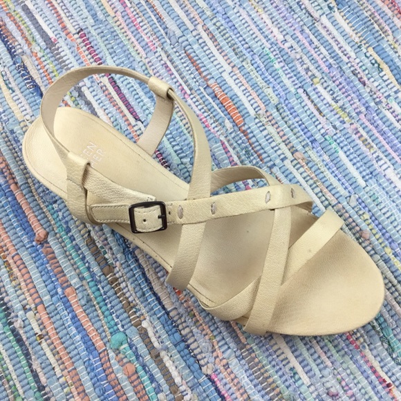 Eileen Fisher | Shoes | New Eileen Fisher Array Core Sandals Bone Matte ...